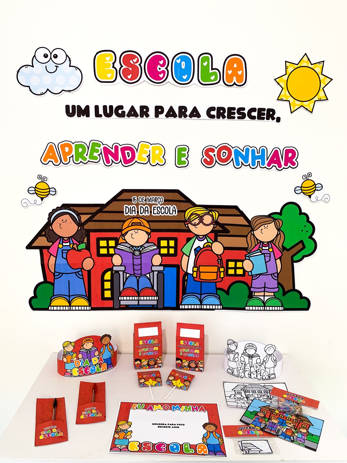 Kit – Dia da Escola – Atividades da Day
